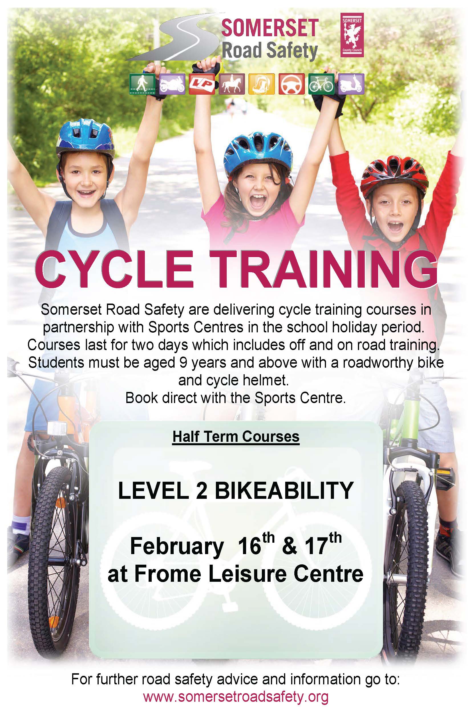 Cycling Activities In Half Term Frome Town Council