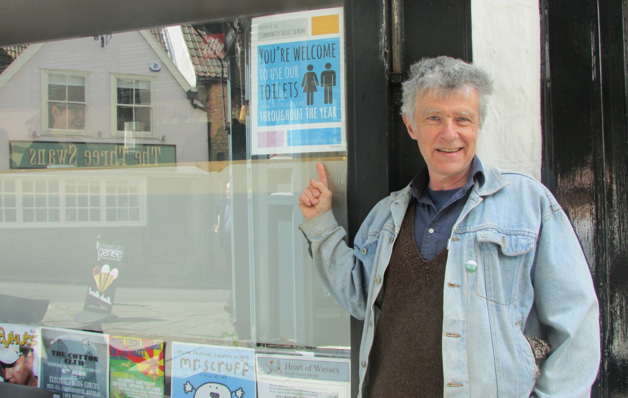 Frome Community Toilet Scheme takes centre stage - Frome Town Council