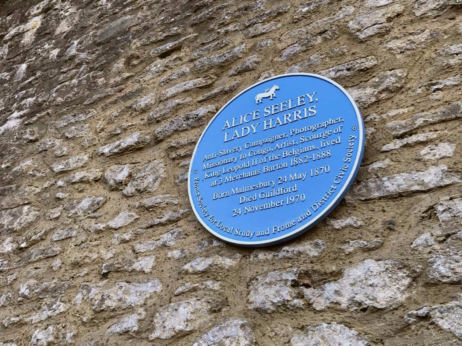 Alice Seeley plaque unveiled at Merchants Barton - Frome Town Council