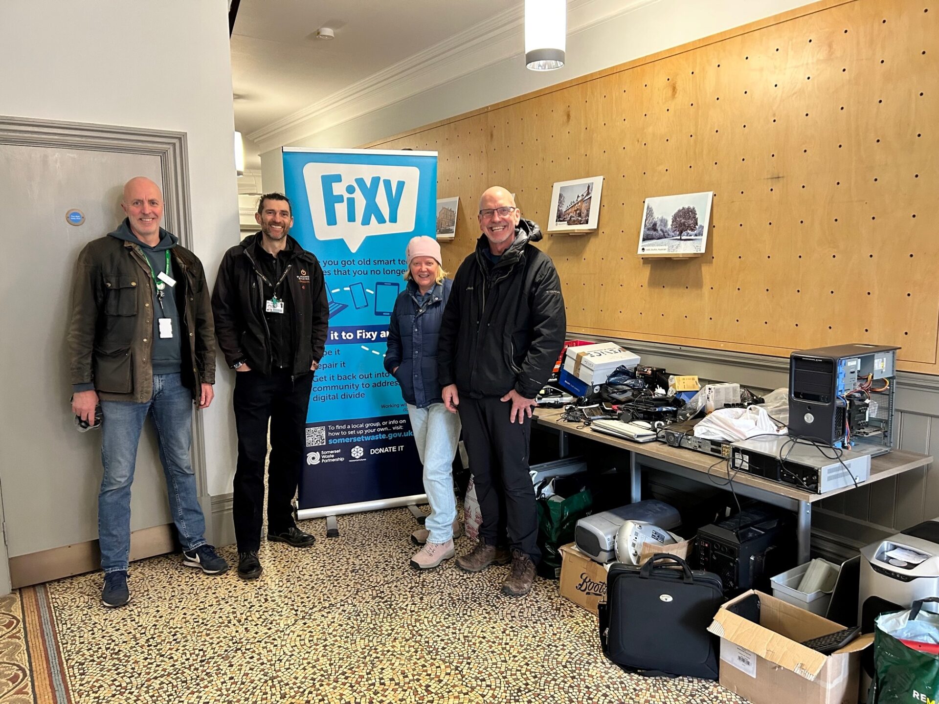 Donated tech already finding new homes in Frome - Frome Town Council