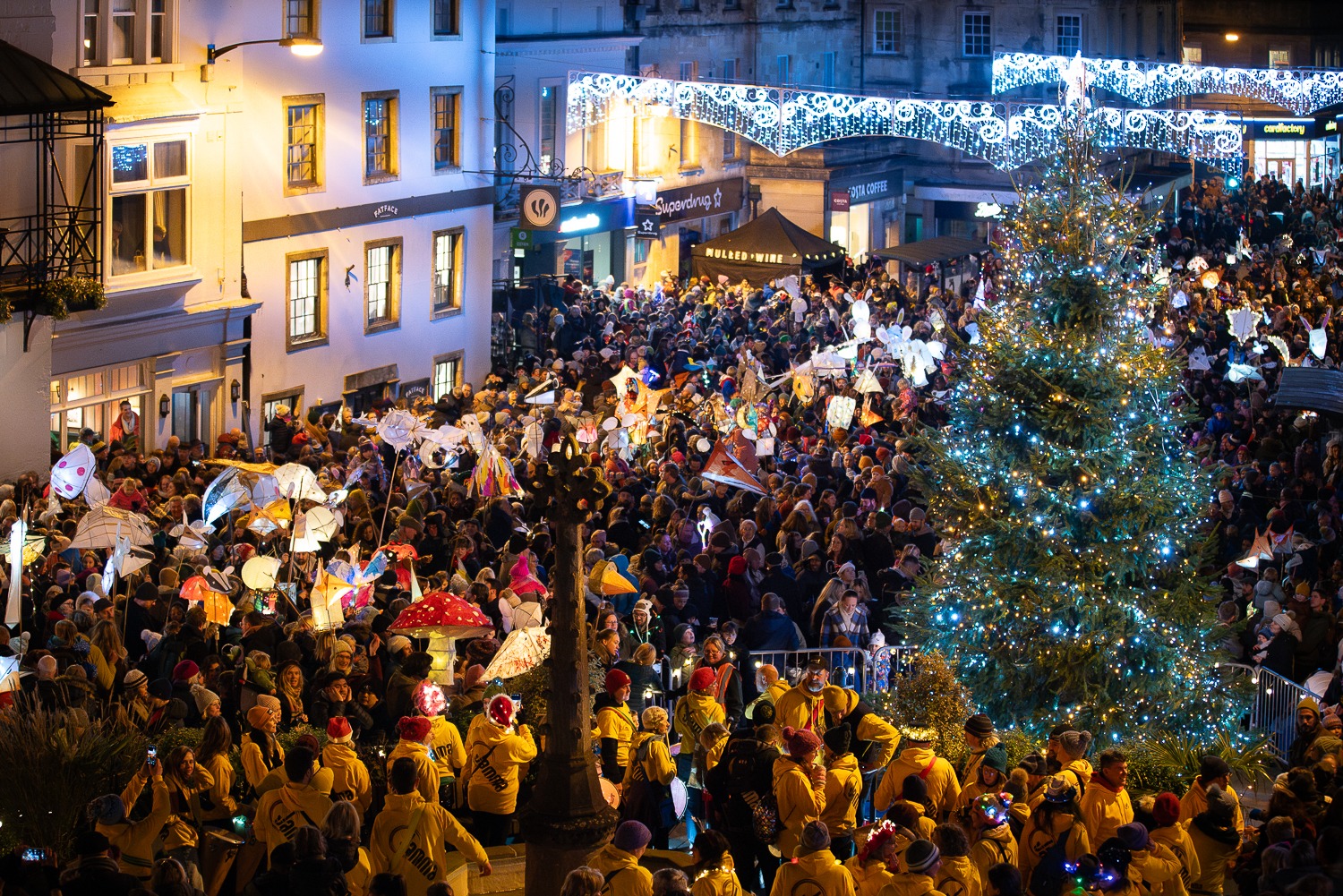 Frome’s festive switch on returns - Frome Town Council
